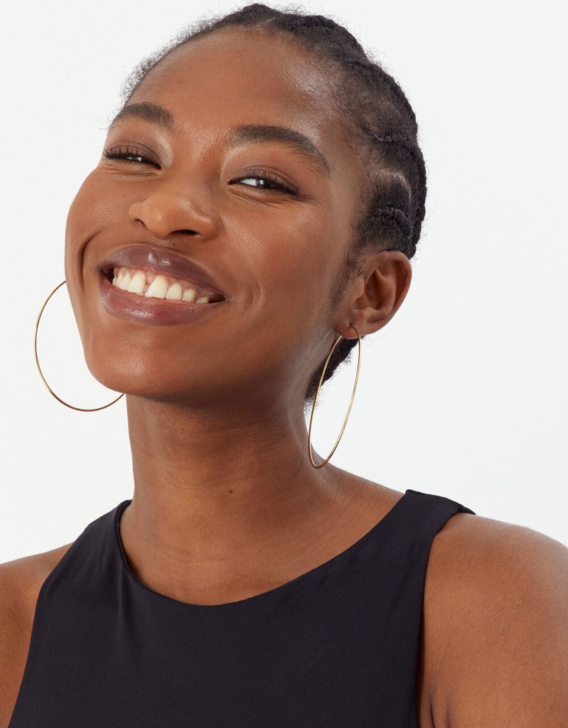 Gold-plated extra large hoop earrings - Monsoon Accessorize Malta