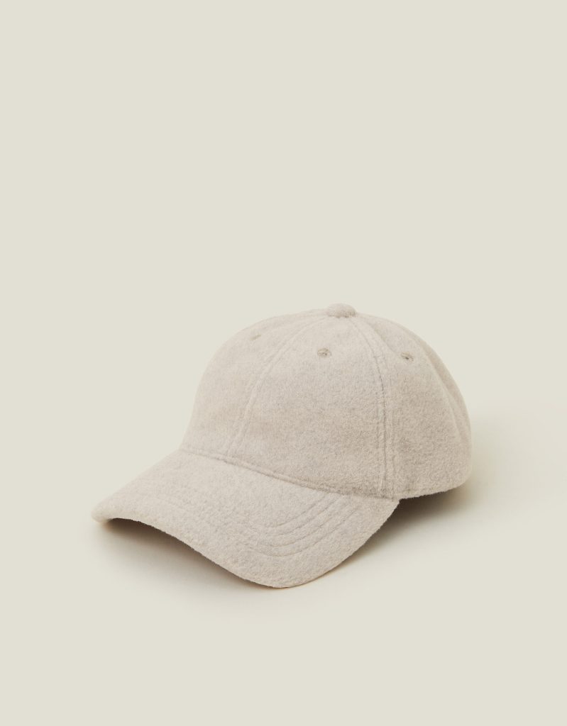 BRUSHED BASEBALL CAP NATURAL - Monsoon Accessorize Malta