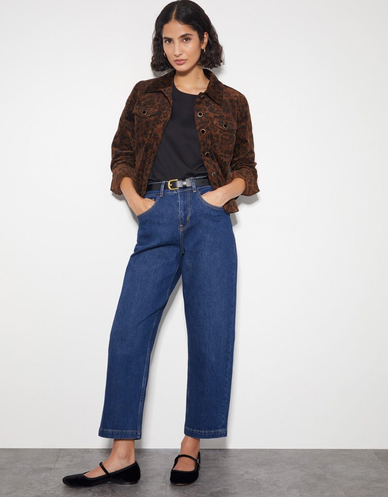 Betty high waist barrel jeans blue - Monsoon Accessorize Malta