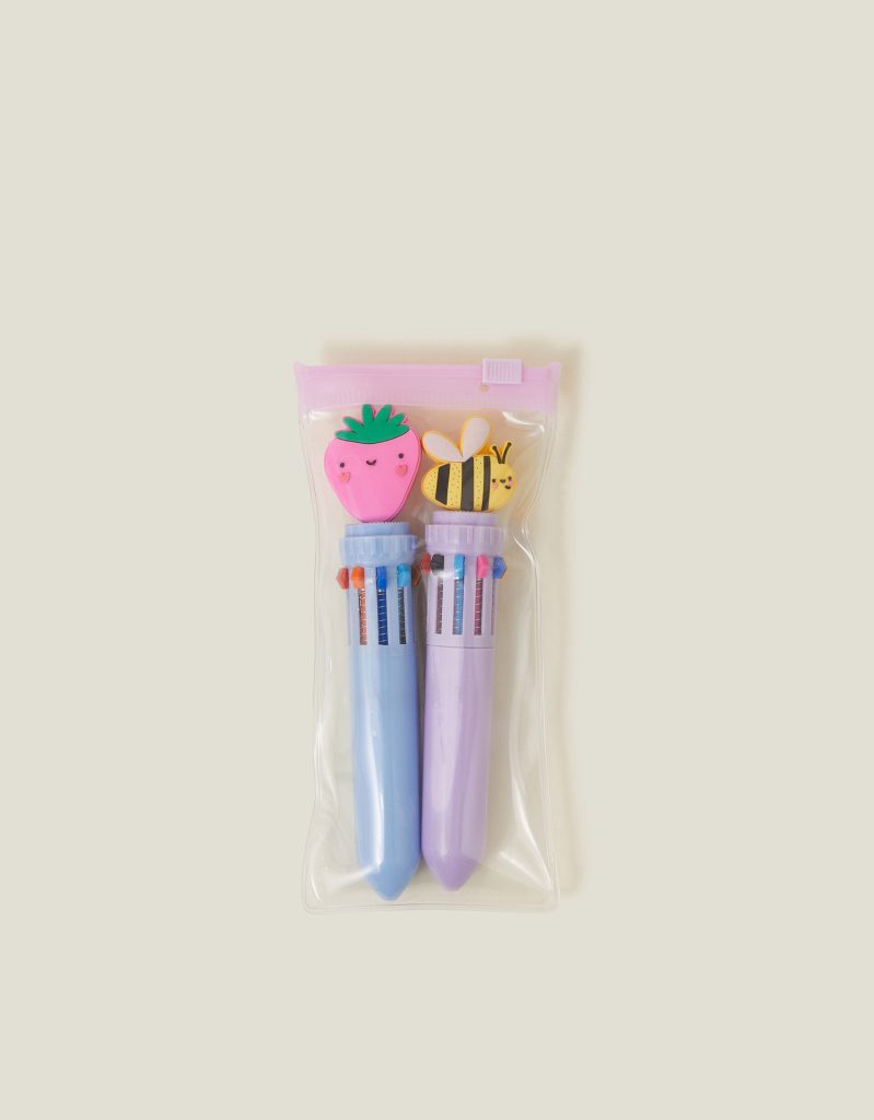 2-PACK GIRLS MINI MULTI COLOUR PENS | Monsoon Accessorize Malta