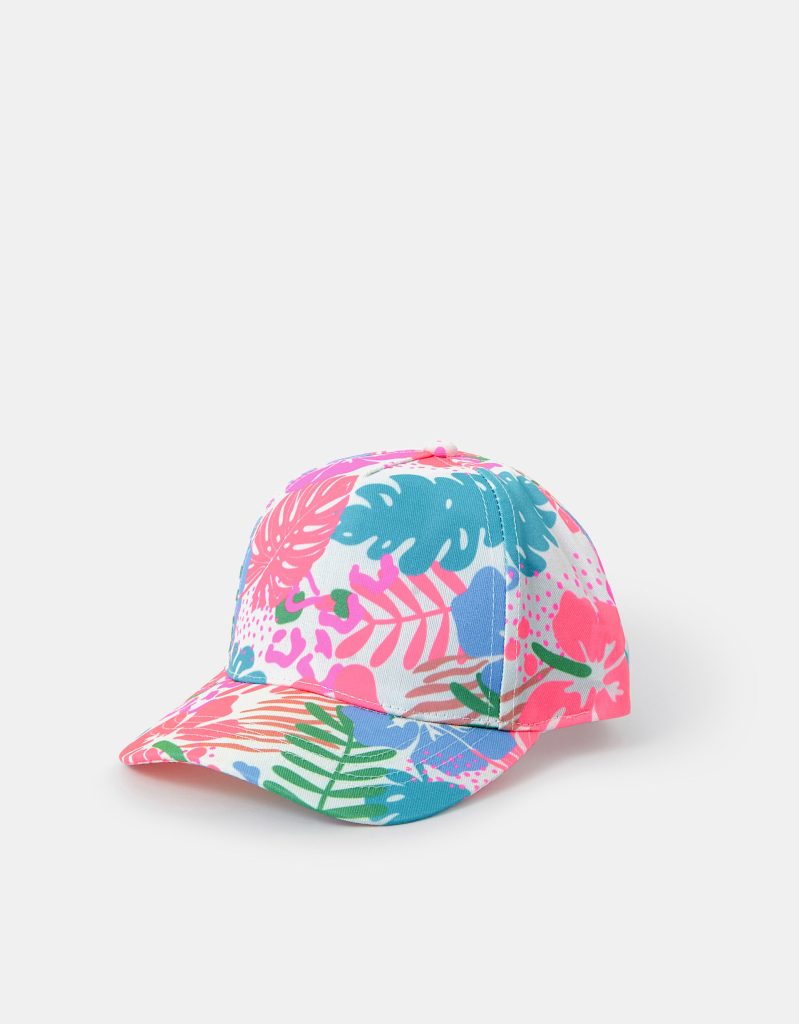 GIRLS TROPICAL BASEBALL CAP MULTI - Monsoon Accessorize Malta