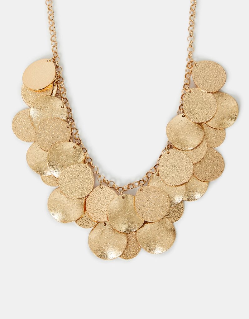 LAYERED DISC NECKLACE - Monsoon Accessorize Malta