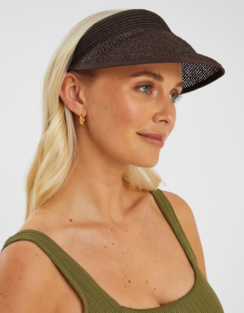 WOVEN RAFFIA SUN VISOR | Monsoon Accessorize Malta
