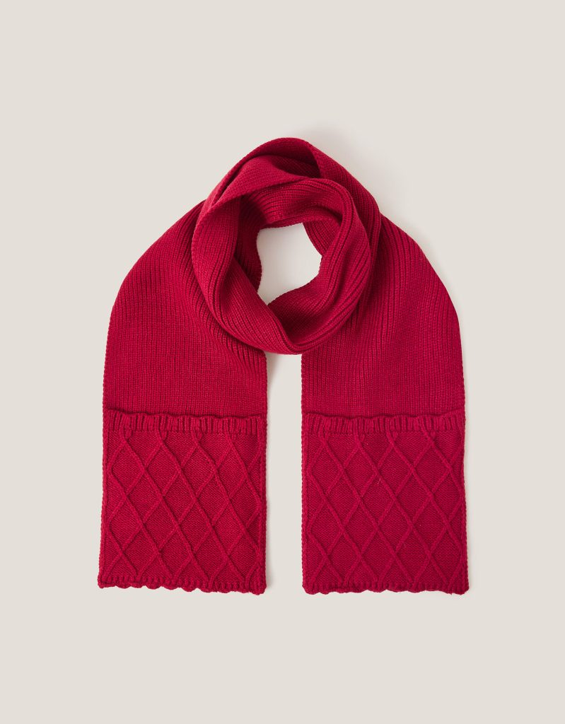 Diamond knit scarf - Monsoon Accessorize Malta