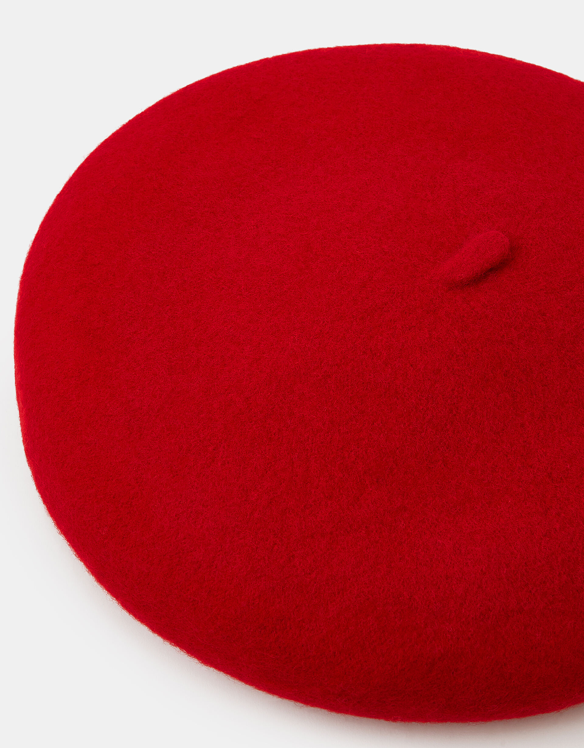 Plain Wool Beret Red - Monsoon Accessorize Malta