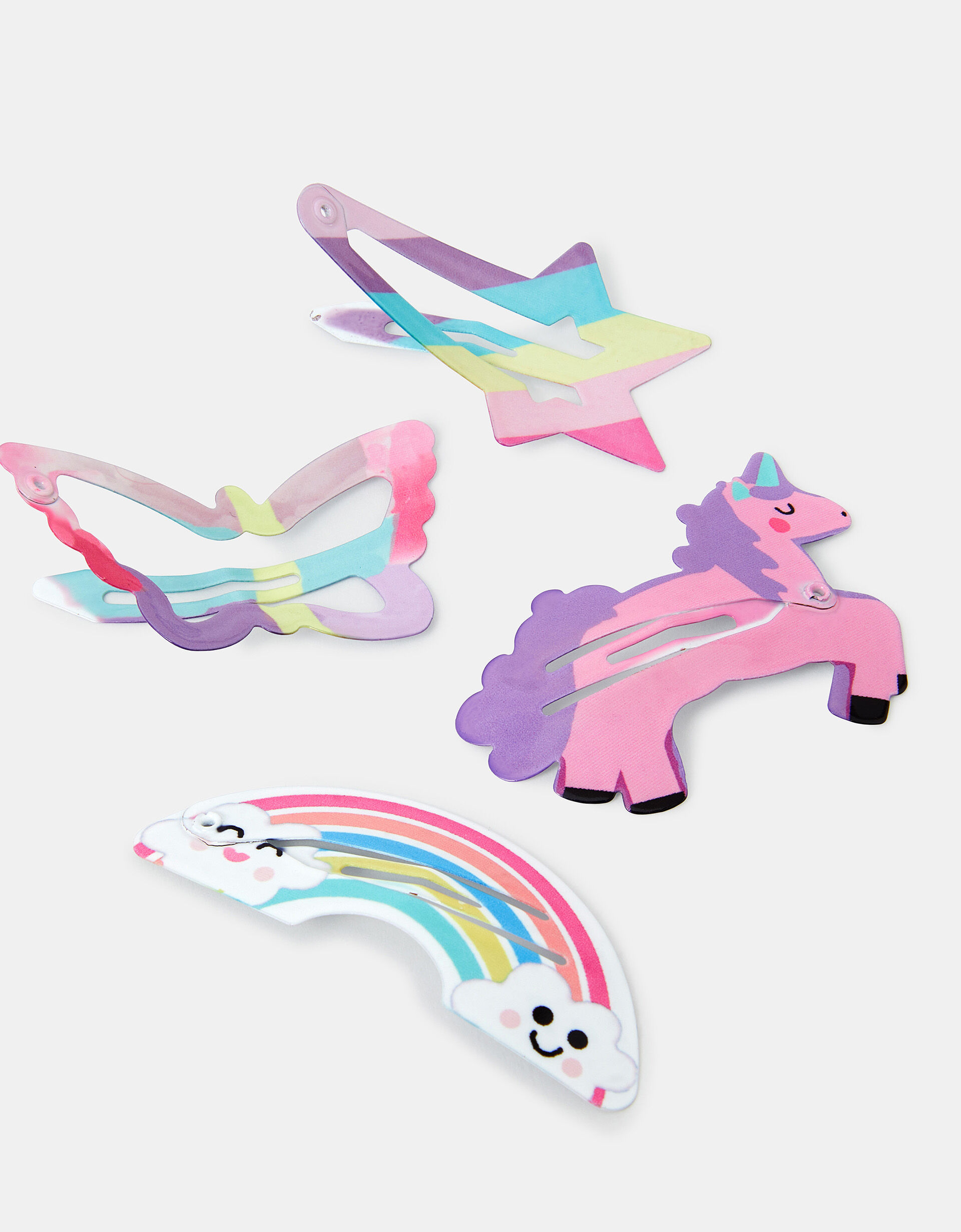 4-PACK GIRLS MAGICAL CHARACTER HAIR CLIPS | Monsoon Accessorize Malta