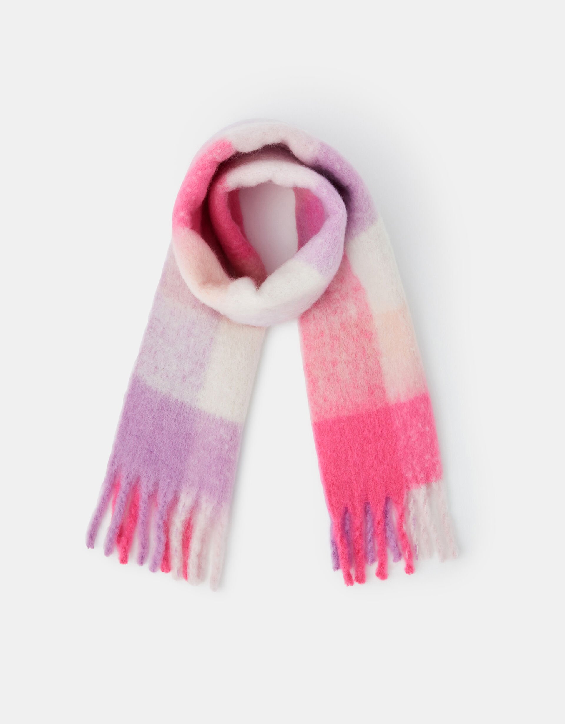 GIRLS CHECK BLANKET SCARF - Monsoon Accessorize Malta