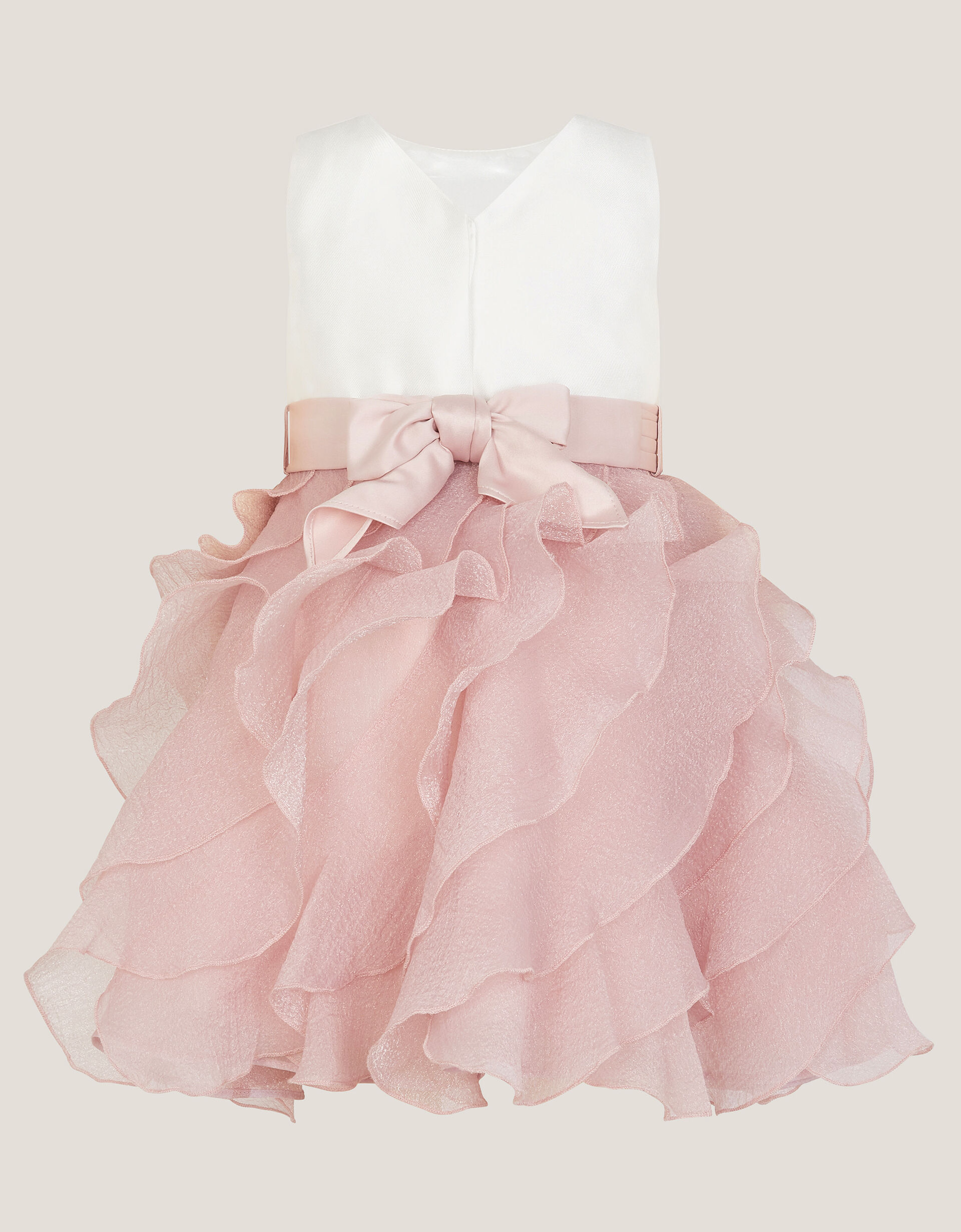 Baby Lace Cancan Ruffle Dress Pink - Monsoon Accessorize Malta